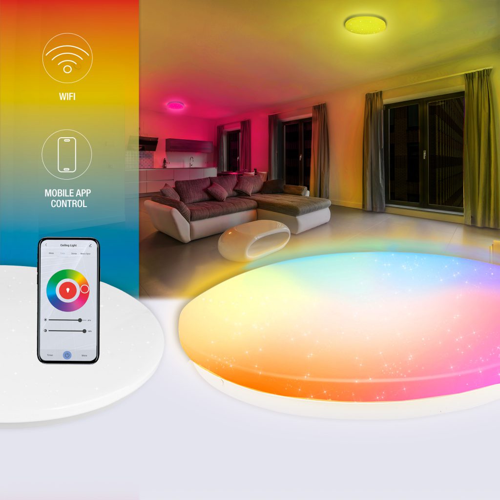 WiFi Smart LED Ceiling lamp – Commel Zagreb
