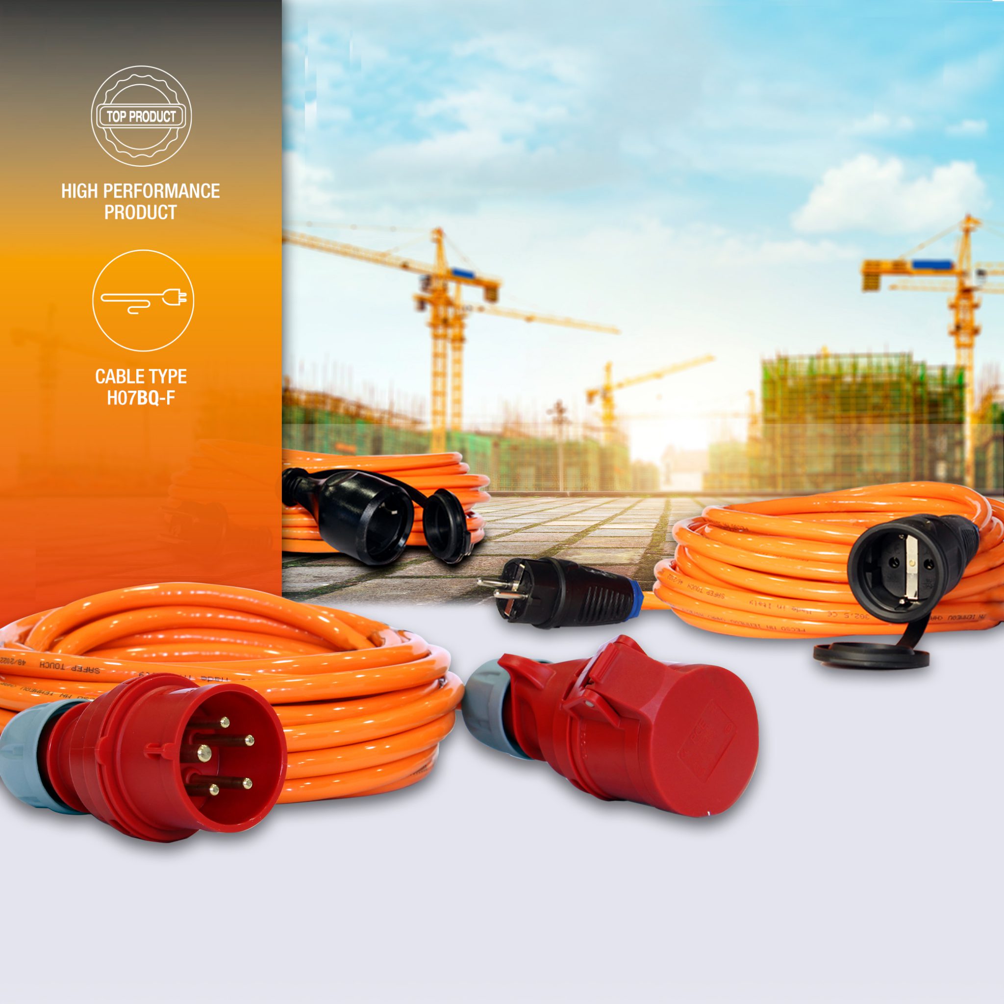 Extension cables – Profi Line – Commel Zagreb
